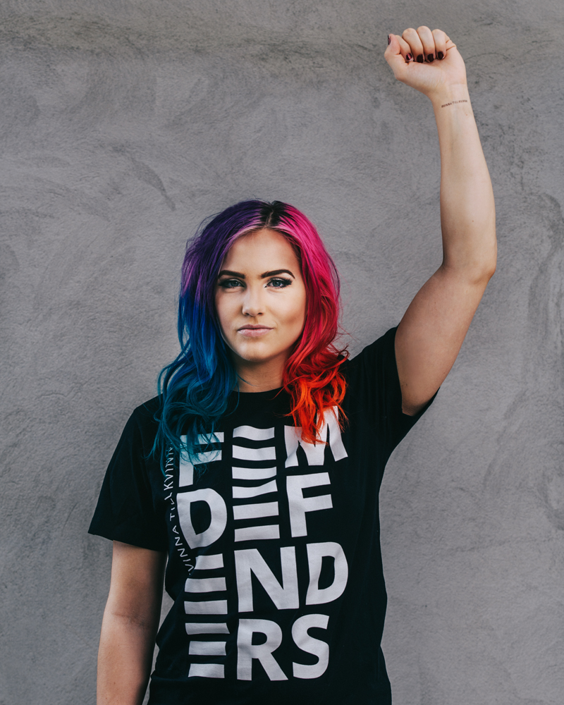 Linnéa Claeson ny ambassadör för Kvinna till Kvinna | Kvinna till Kvinna